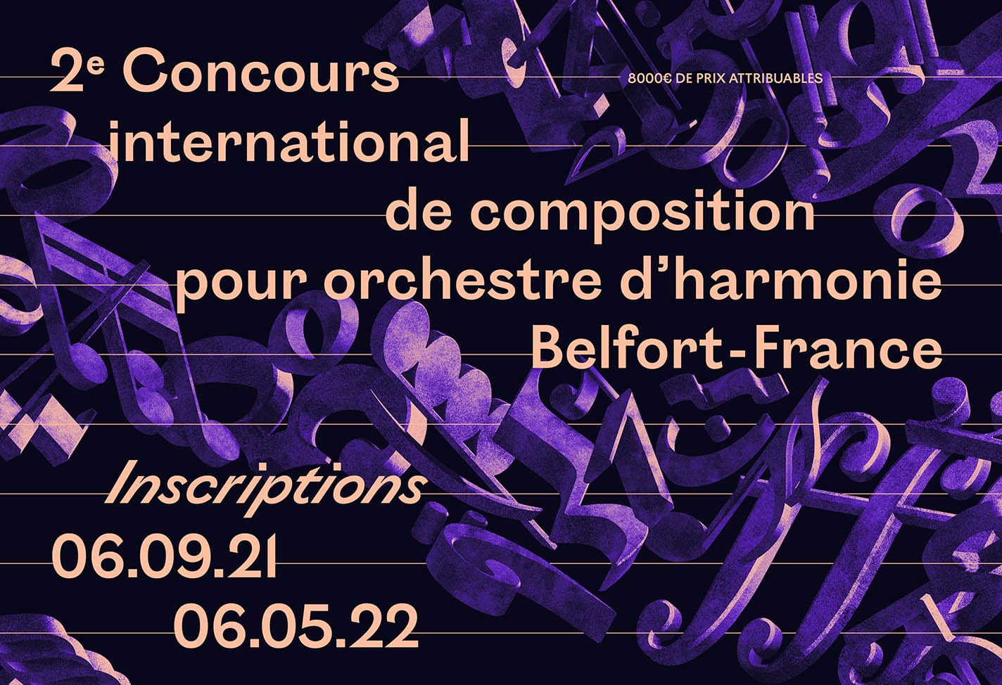 Inscriptions ouvertes Concours International de Composition pour ...