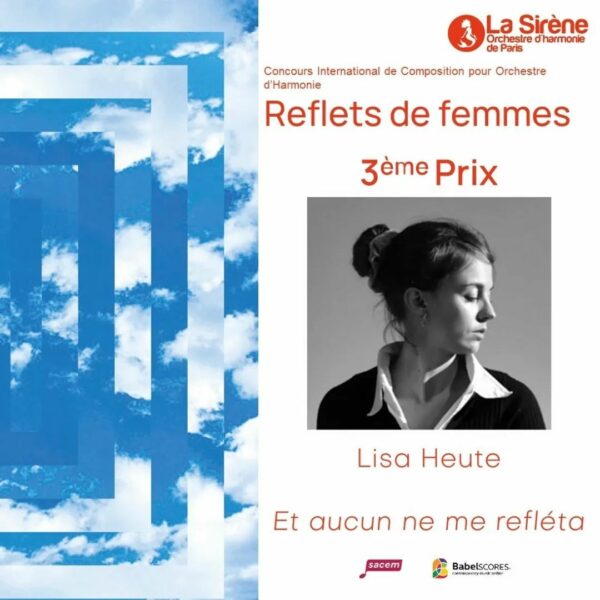 Entretien avec Lisa Heute, compositrice - CONFÉDÉRATION MUSICALE DE FRANCE