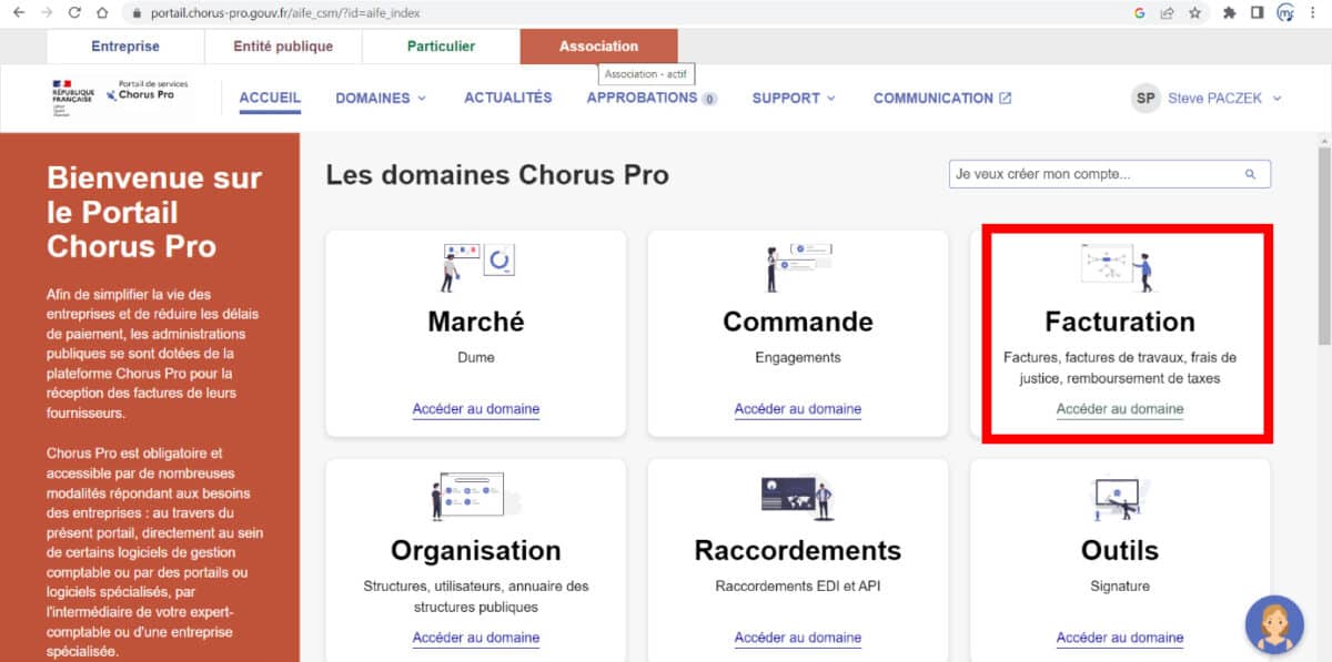 Comment utiliser la plateforme Chorus Pro - CONFÉDÉRATION MUSICALE DE ...